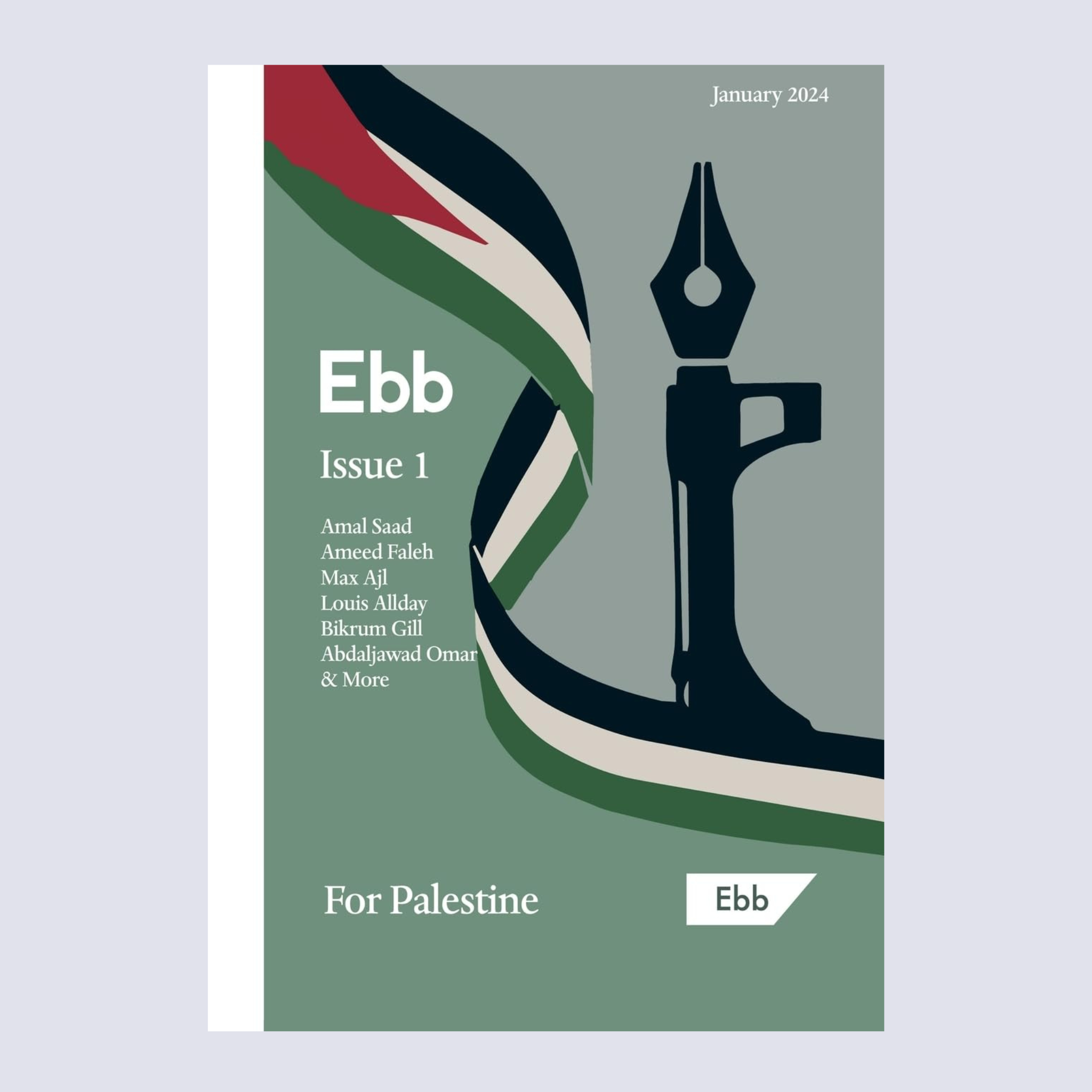 Ebb Magazine Issue 1: For Palestine – 1804 Books
